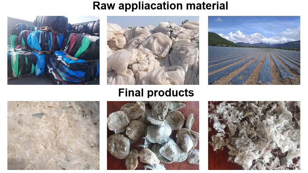 Waste PE Agricultufal film/greenhouse film/shopping bags recycling ...