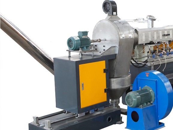 Conical twin-screw Plastic PVC EVA foam pelletizing palletizer machine ...