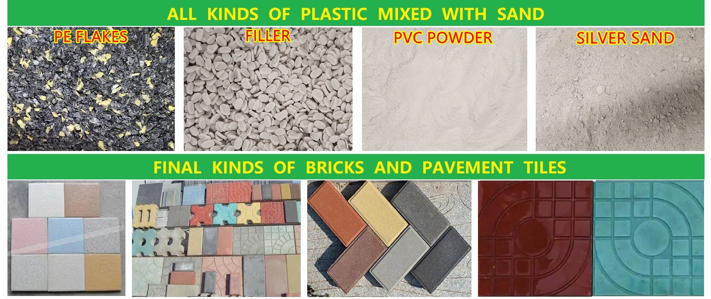 Plastic Sand Compound Extruder To Make Roof And Pavement Bricks Paving ...