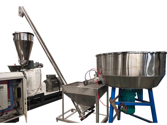 Plastic Sand Compound Extruder To Make Roof And Pavement Bricks Paving ...